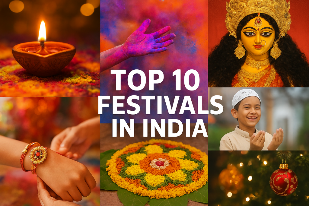 Top 10 Festivals in India – A Celebration of Culture, Tradition & Unity ...