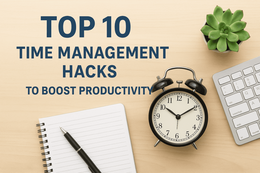 Top 10 Time Management Hacks to Boost Productivity - Explore Top 10