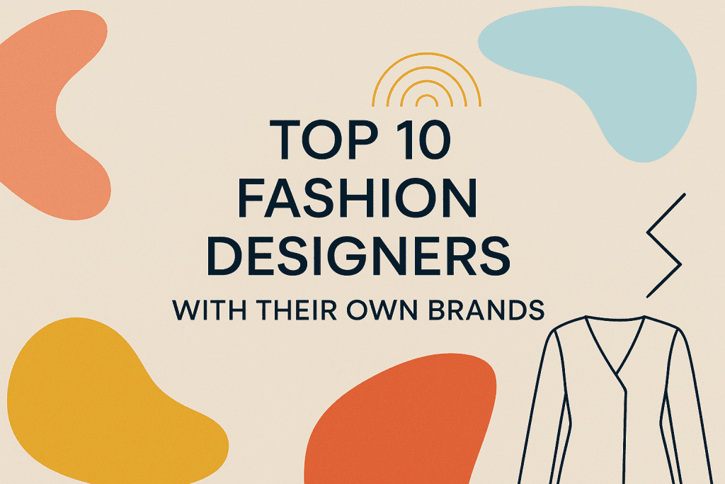 Top 10 Fashion Designers With Their Own Brands - Explore Top 10